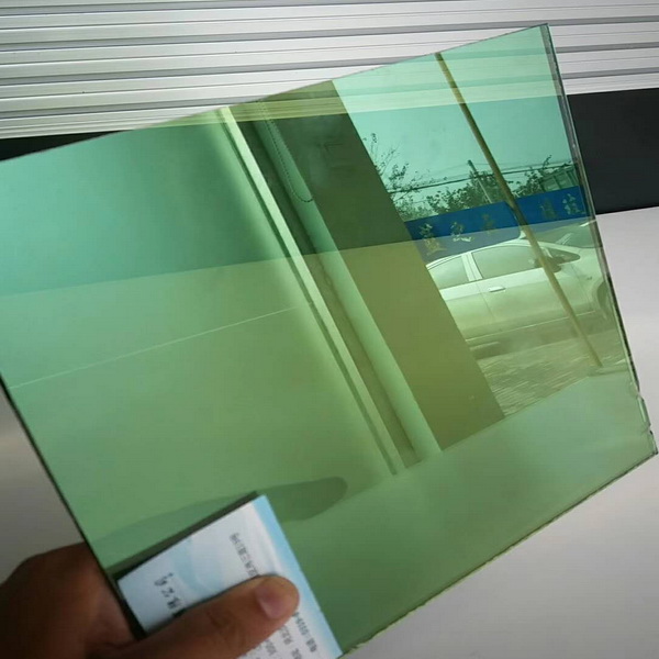 Dark Green Energy Saving Glass panel - HHG Glass